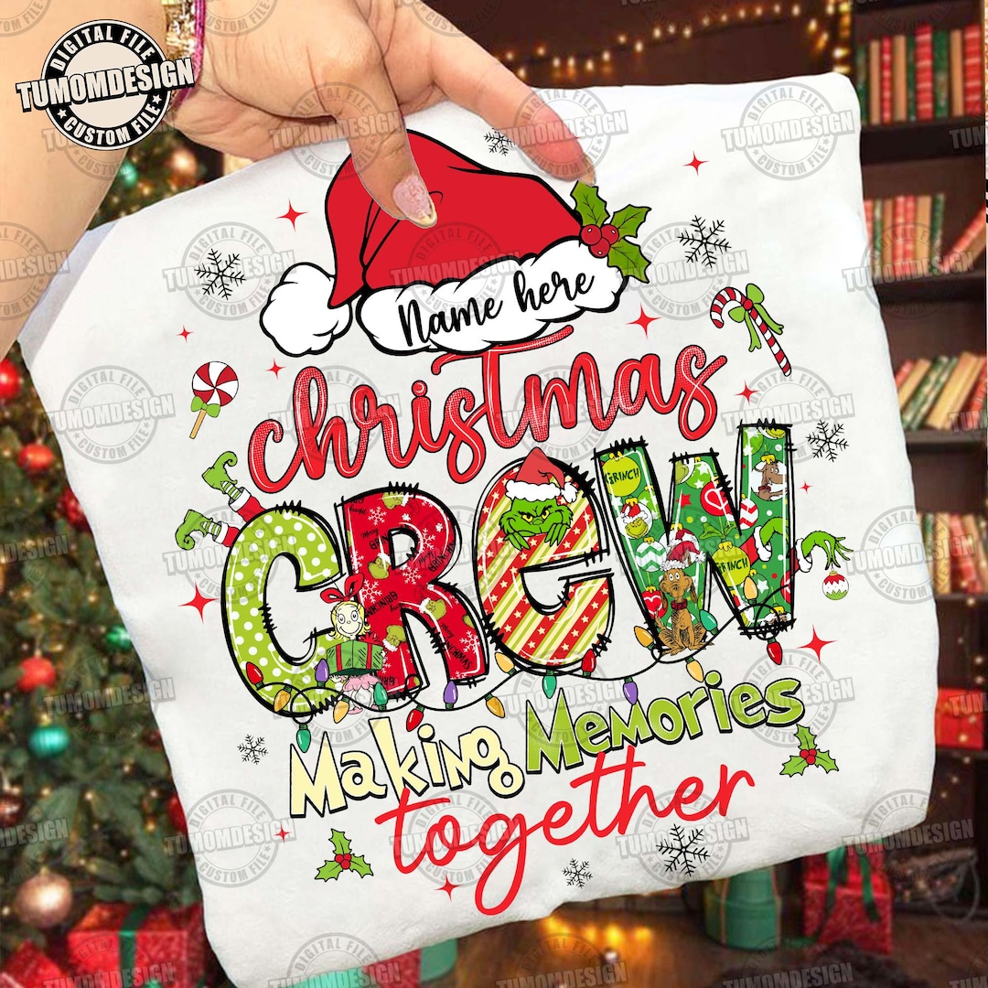 Family Christmas 2025 Movie Greenmas PNG, Making Memories Together ...