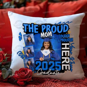 Proud Family Graduation Insert Photos Editable Canva Template, Graduate ...