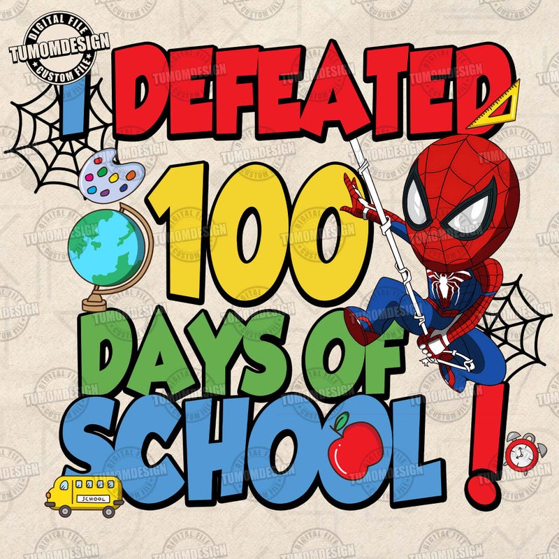 100 Days of School - Etsy