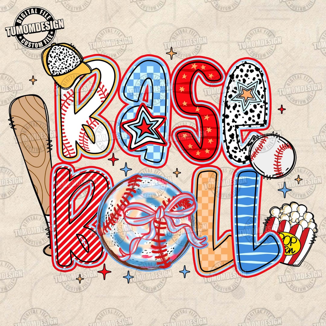 Baseball Mama Png, Brushstroke Baseball Coquette Png, Baseball Coquette ...