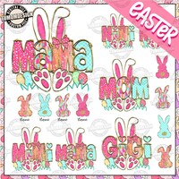 Bunny Ears SVG Bundle, Easter Cut File, Bunny Ears Svg, Easter Bunny ...