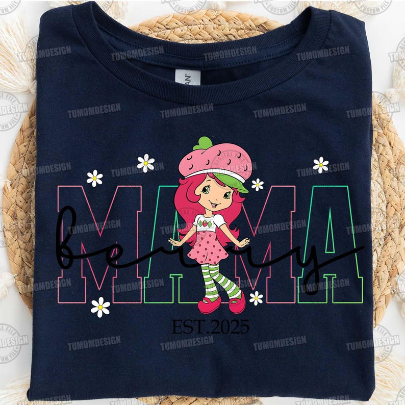 Funny Cartoon Png, Custom Mama Strawberry Cartoon Character Png ...