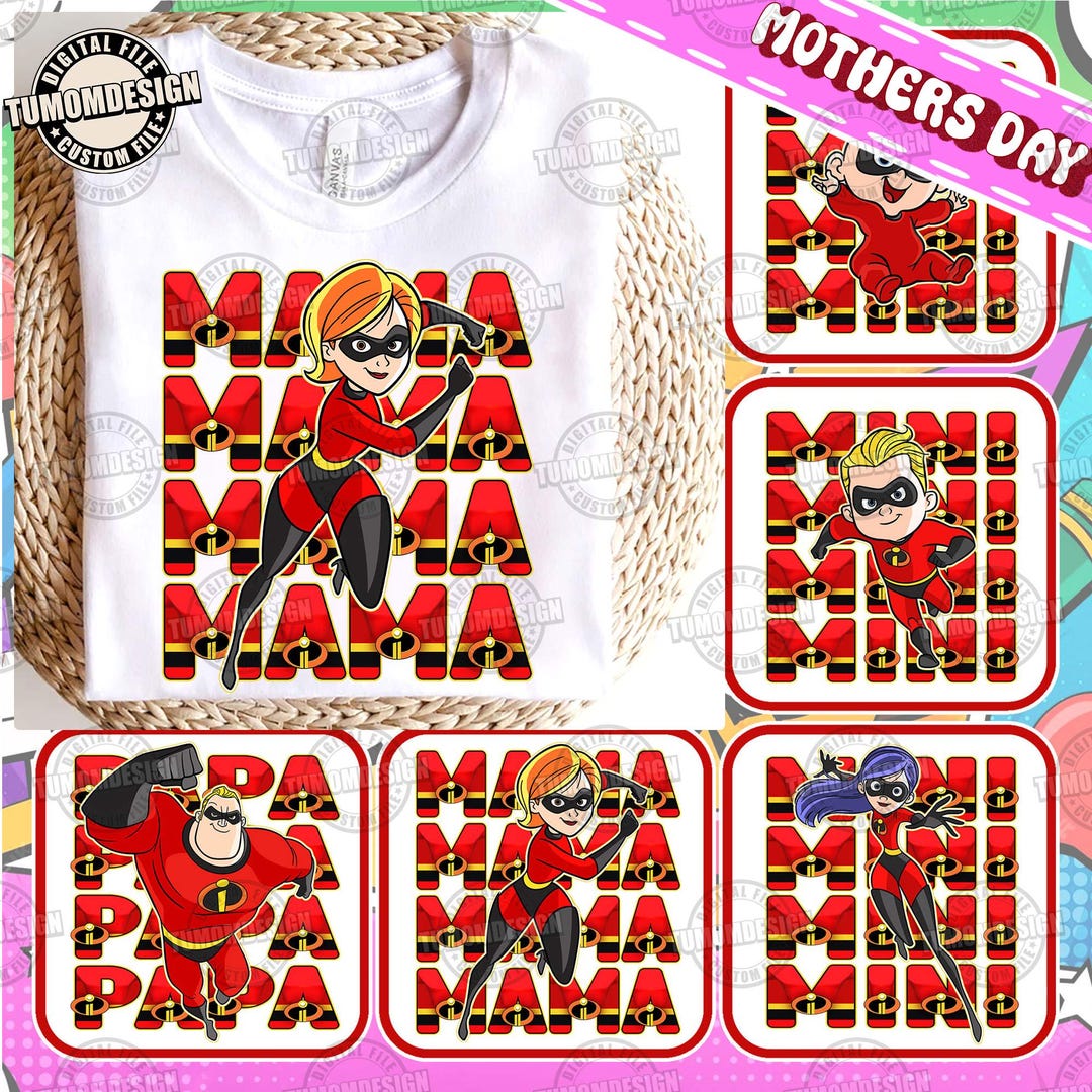 Super Hero Family , Retro Mama Cartoon Png, Funny Cartoon Family ...