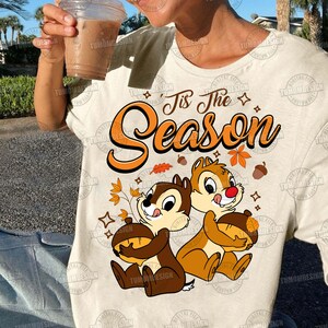 Cute Cartoon Fall Png, Character Movie Png, Tis the Season PNG, Autumn ...