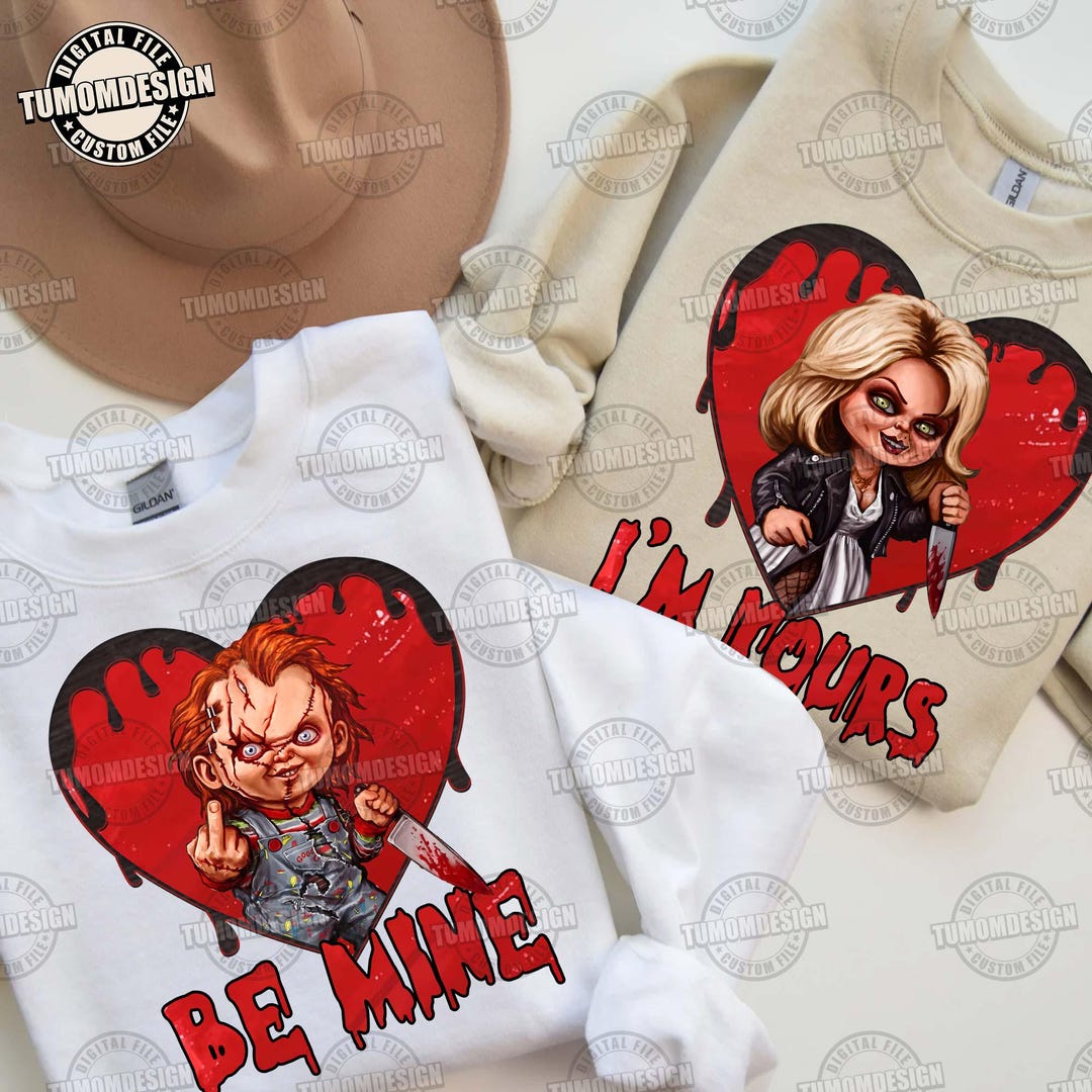 Couple Killer Valentine Png, Valentine Horror Png, Scary Movie ...