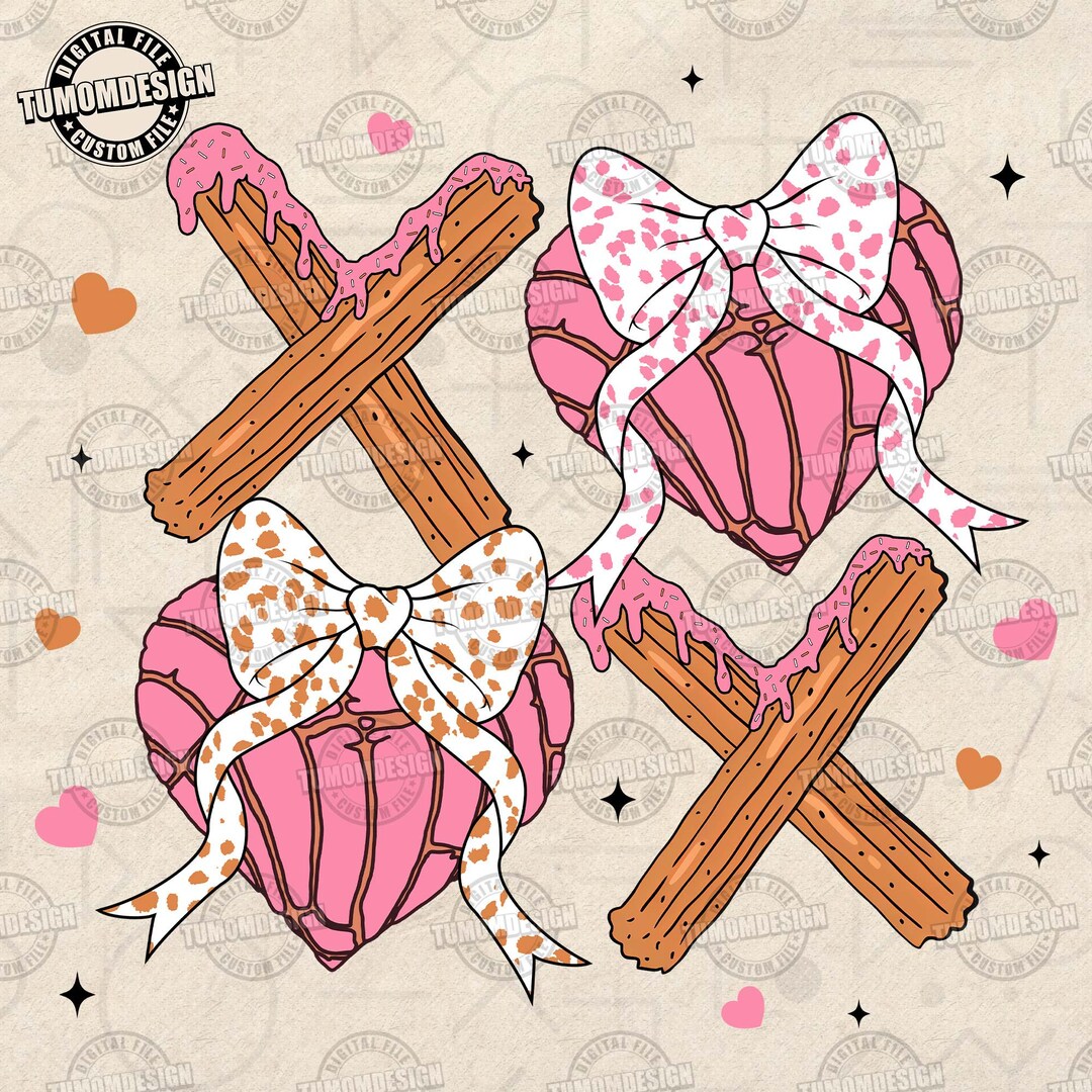Valentine Concha Pan Dulce PNG, Funny Mexican Bread Lover PNG ...