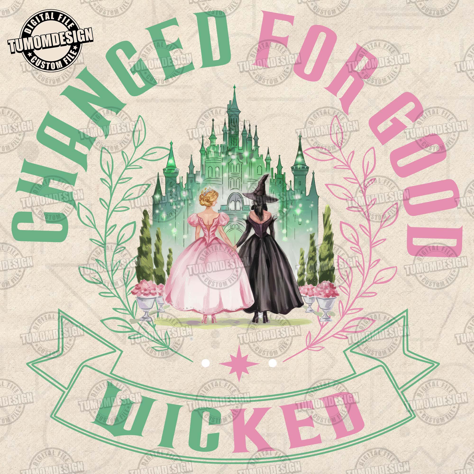 Witch Pink and Green Png, the Witch 2024 Png, Witch Glitter Png ...