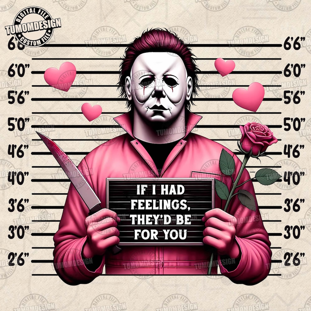 Pink Killer Valentine Png, Valentine Horror Character Png, Valentine ...