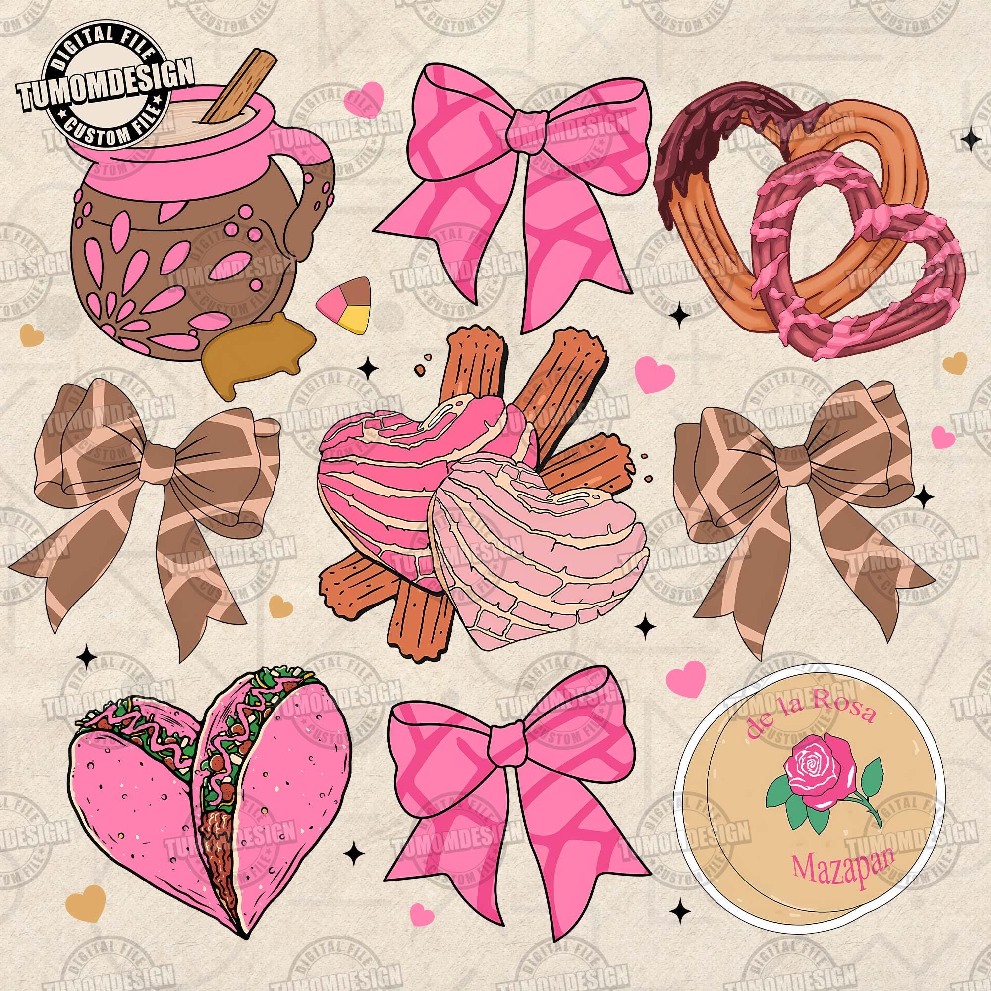 Valentine Concha Pan Dulce PNG, Funny Mexican Bread Lover PNG ...
