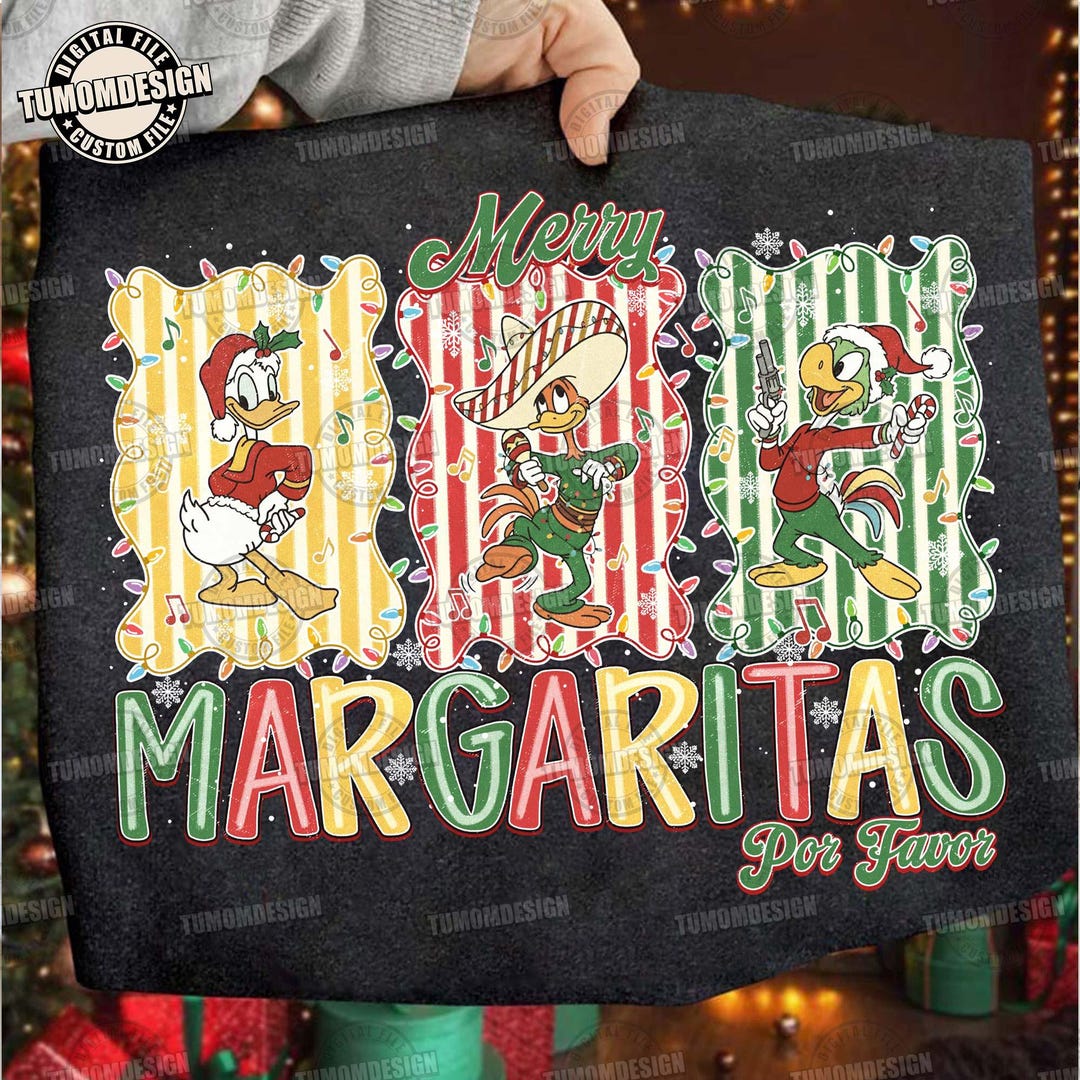 Very Merry Christmas Png, Merry Margaritas Por Favor Png, Funny Holiday ...