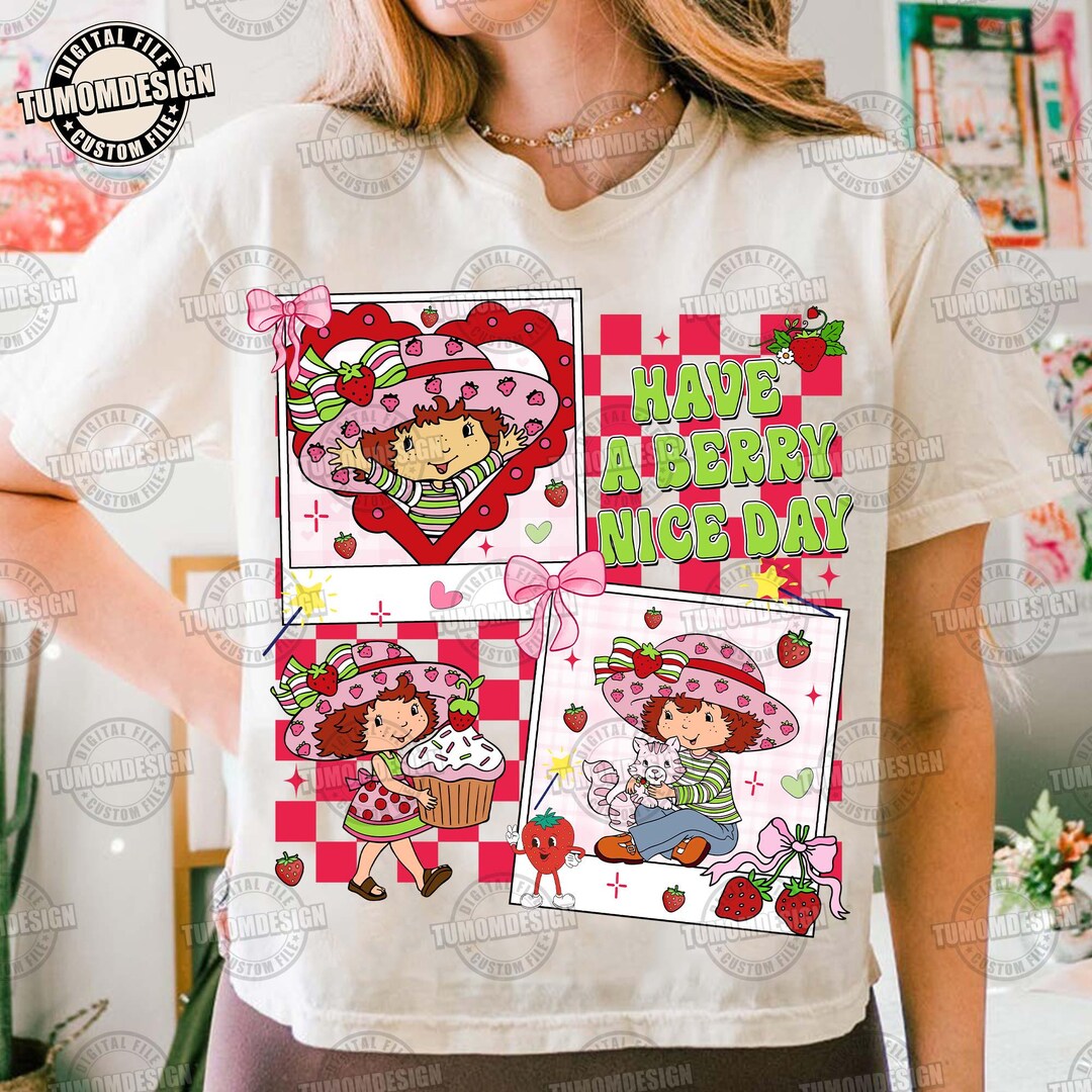 Best Friends Forever PNG, Strawberry and Friends Characters, Berry ...