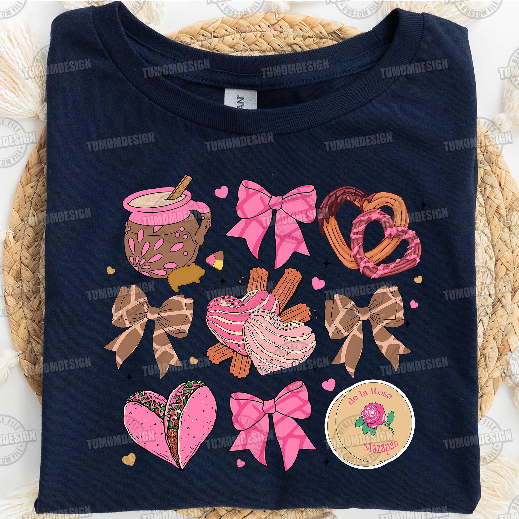 Valentine Concha Pan Dulce PNG, Funny Mexican Bread Lover PNG ...