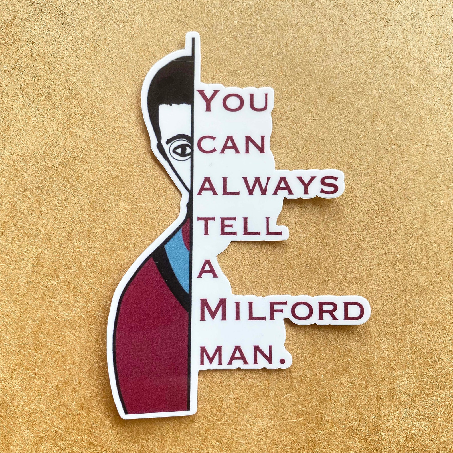 Milford Man Arrested Development Buster Sticker Decal - Etsy