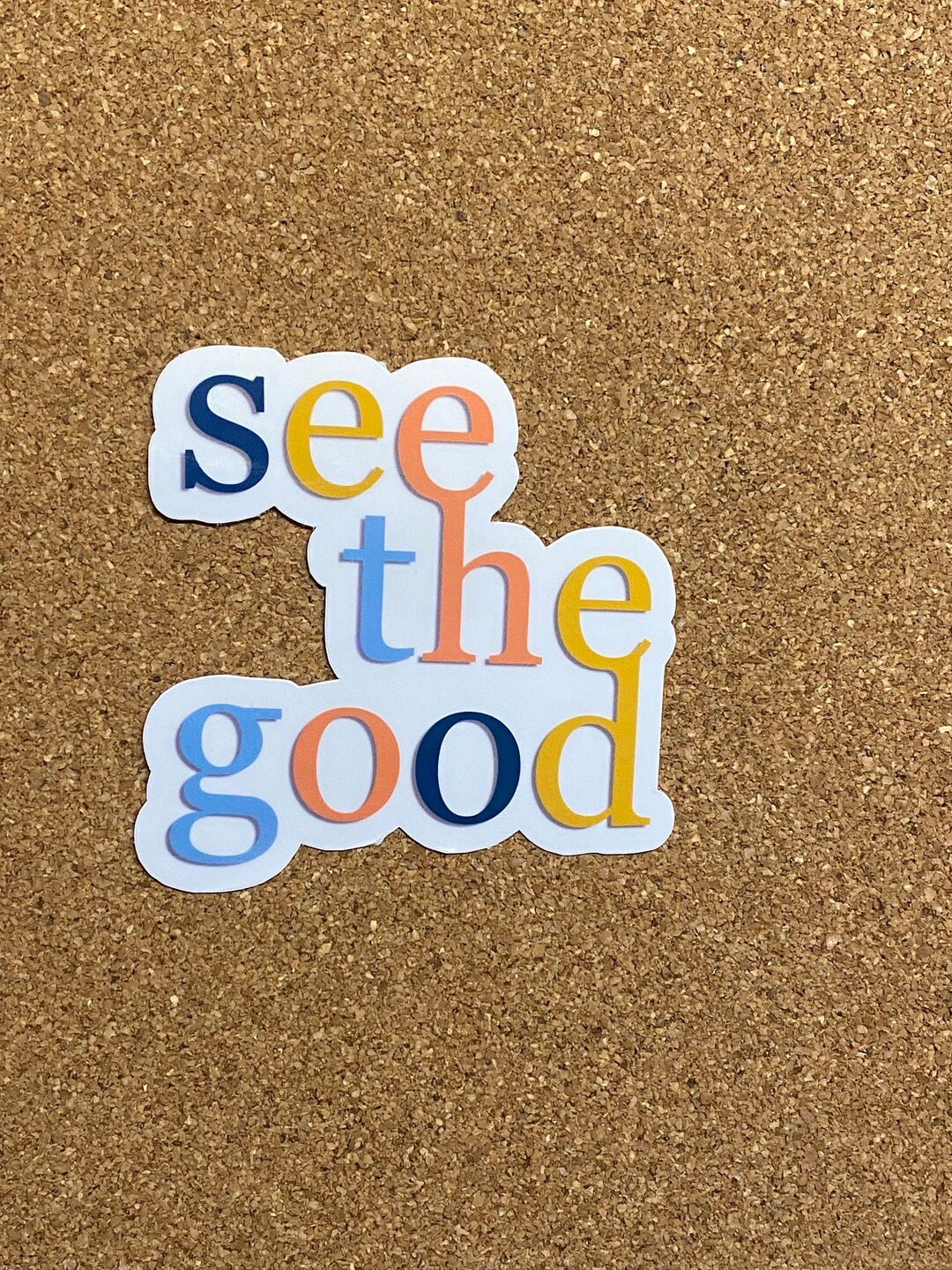 See the Good Sticker Positive Thinking Sticker Clear See the Good ...