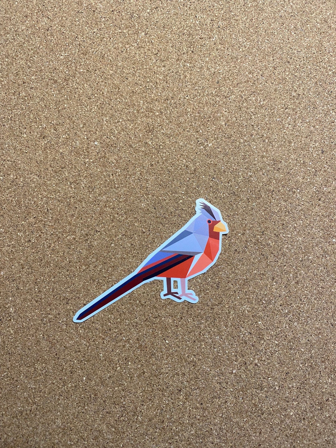 Cardinal Sticker Cardinal Bird Sticker Bird Watching - Etsy