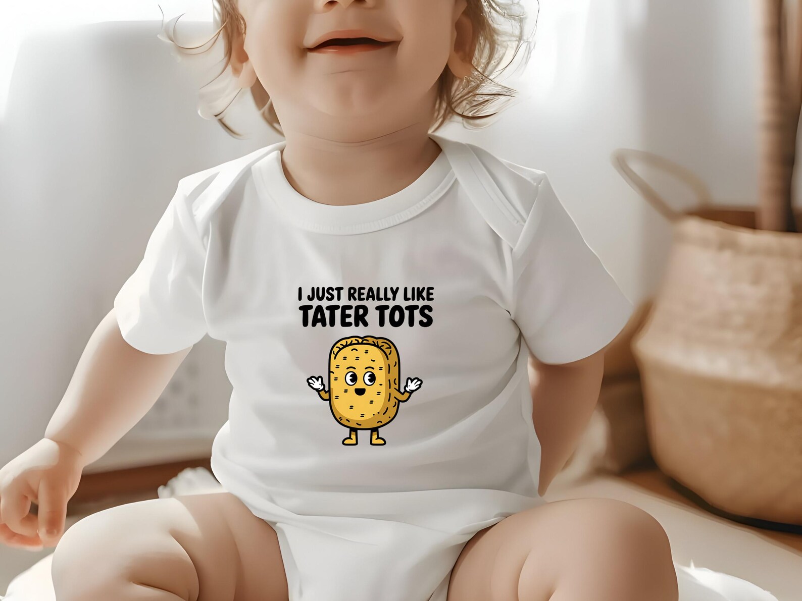 I Just Really Like Tater Tots PNG, Tater Tot Lover PNG Sublimation ...