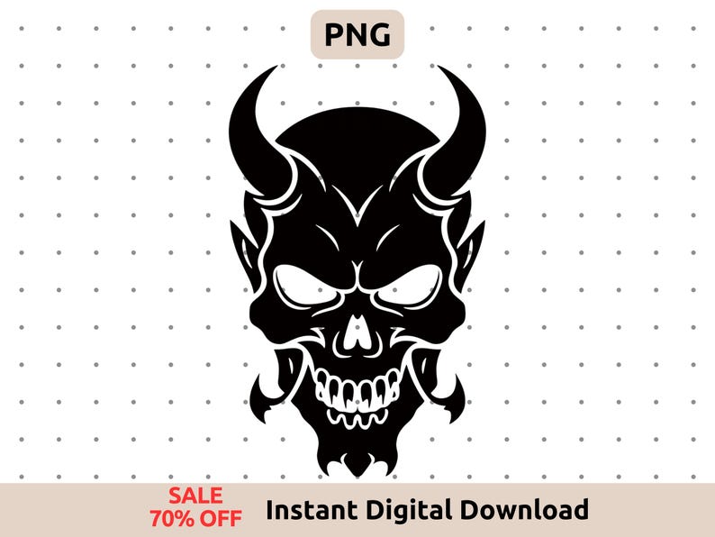 Skull PNG Bundle - Demon, Grim Reaper, Devil Skull Transparent PNG ...