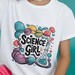 Science Girl PNG, Gift for Science Teacher, Science Aesthetic Png, Cool ...
