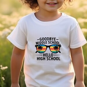 Goodbye Middle School, Hello High School PNG | Last Day of School ...