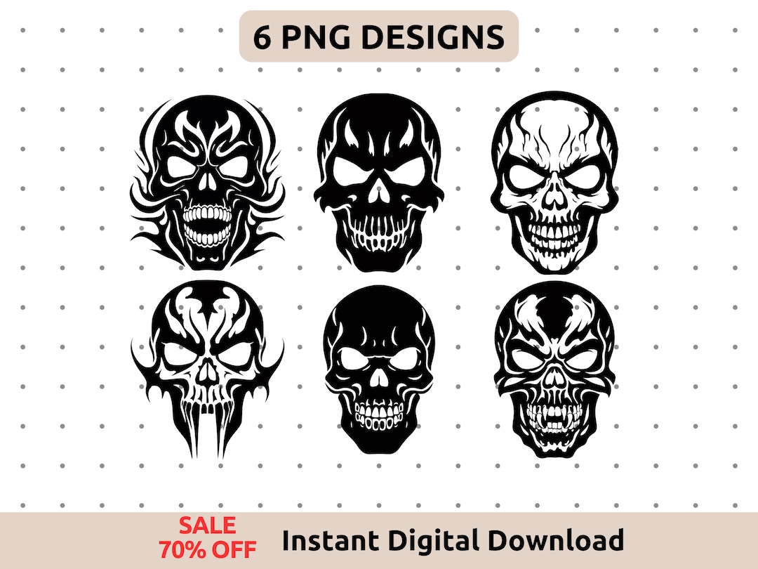 Skull Macabre PNG Bundle - Skeleton, Grim Reaper, Transparent Skull PNG ...