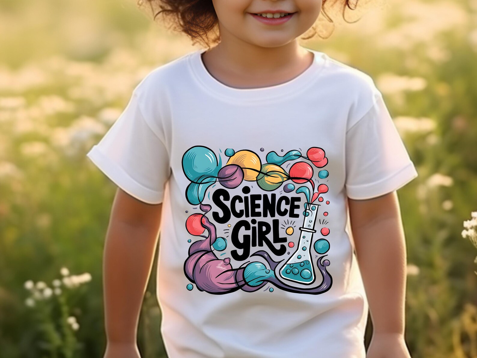 Science Girl PNG, Gift for Science Teacher, Science Aesthetic Png, Cool ...