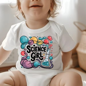 Science Girl PNG, Gift for Science Teacher, Science Aesthetic Png, Cool ...