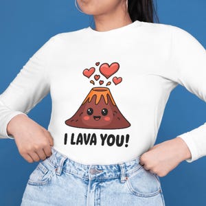I Lava You PNG Sublimation, Cute Lava Heart Clipart for Valentine's Day ...