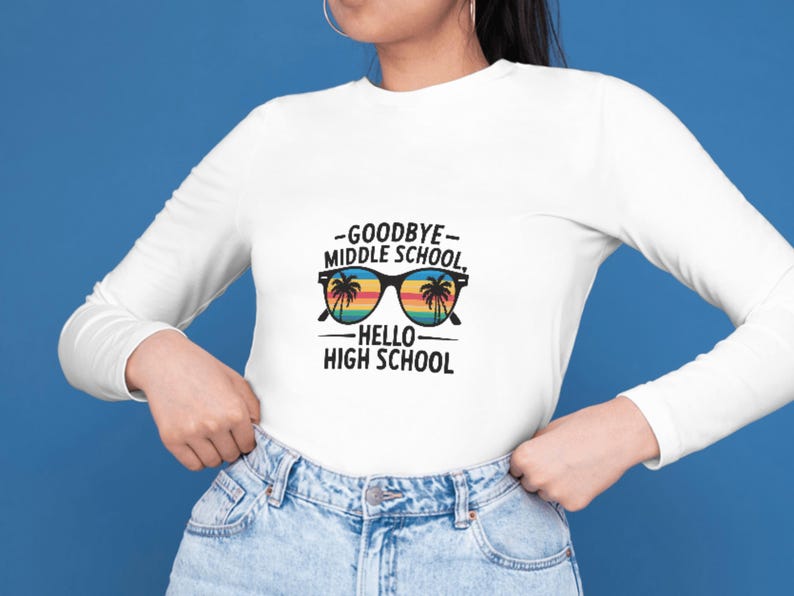 Goodbye Middle School, Hello High School PNG | Last Day of School ...