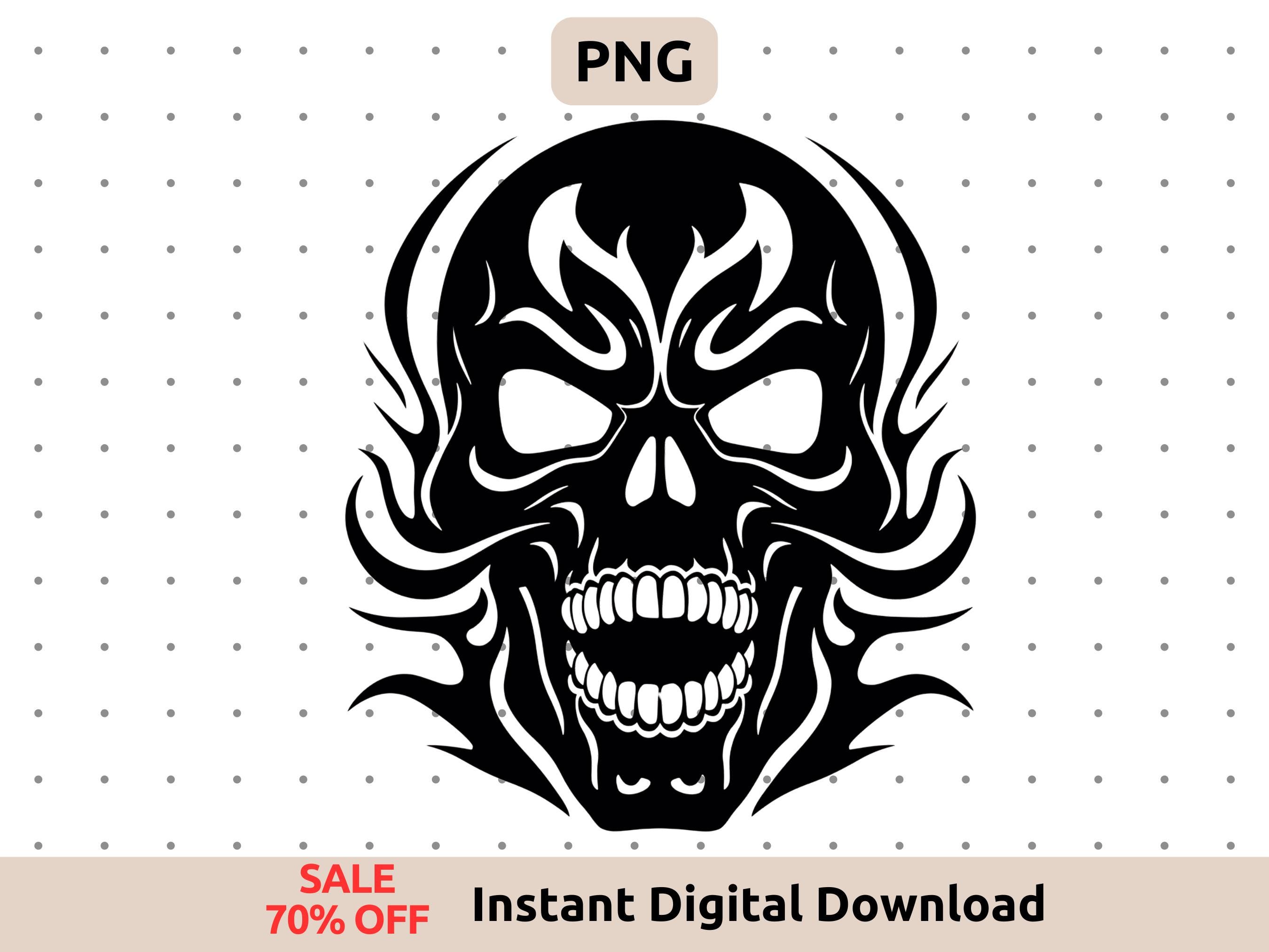 Skull Macabre PNG Bundle - Skeleton, Grim Reaper, Transparent Skull PNG ...