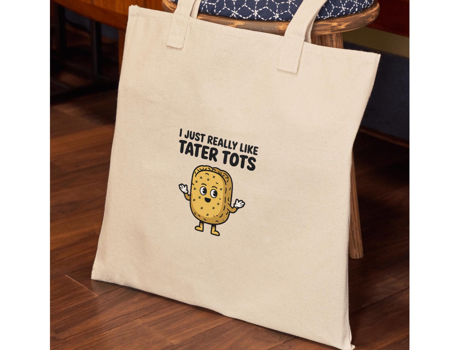 I Just Really Like Tater Tots PNG, Tater Tot Lover PNG Sublimation ...