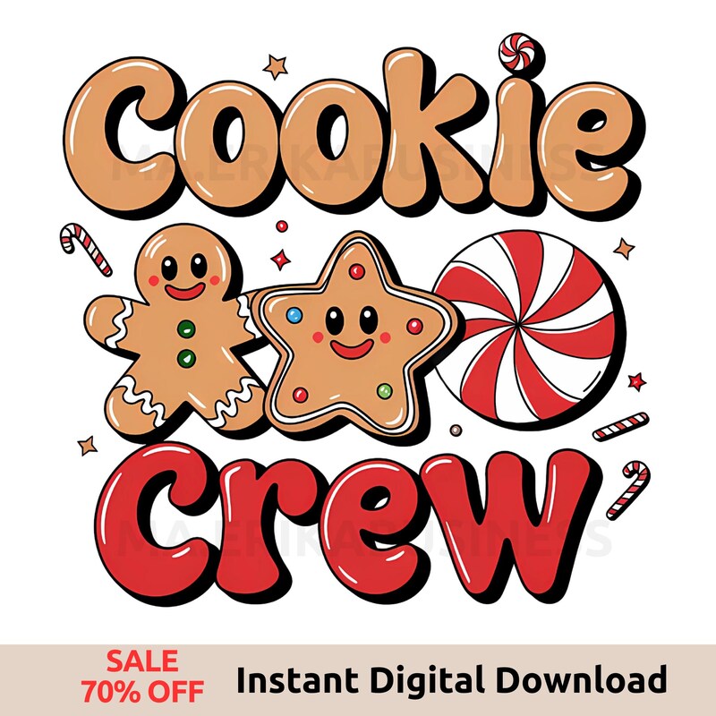 Cookie Crew Svg - Etsy