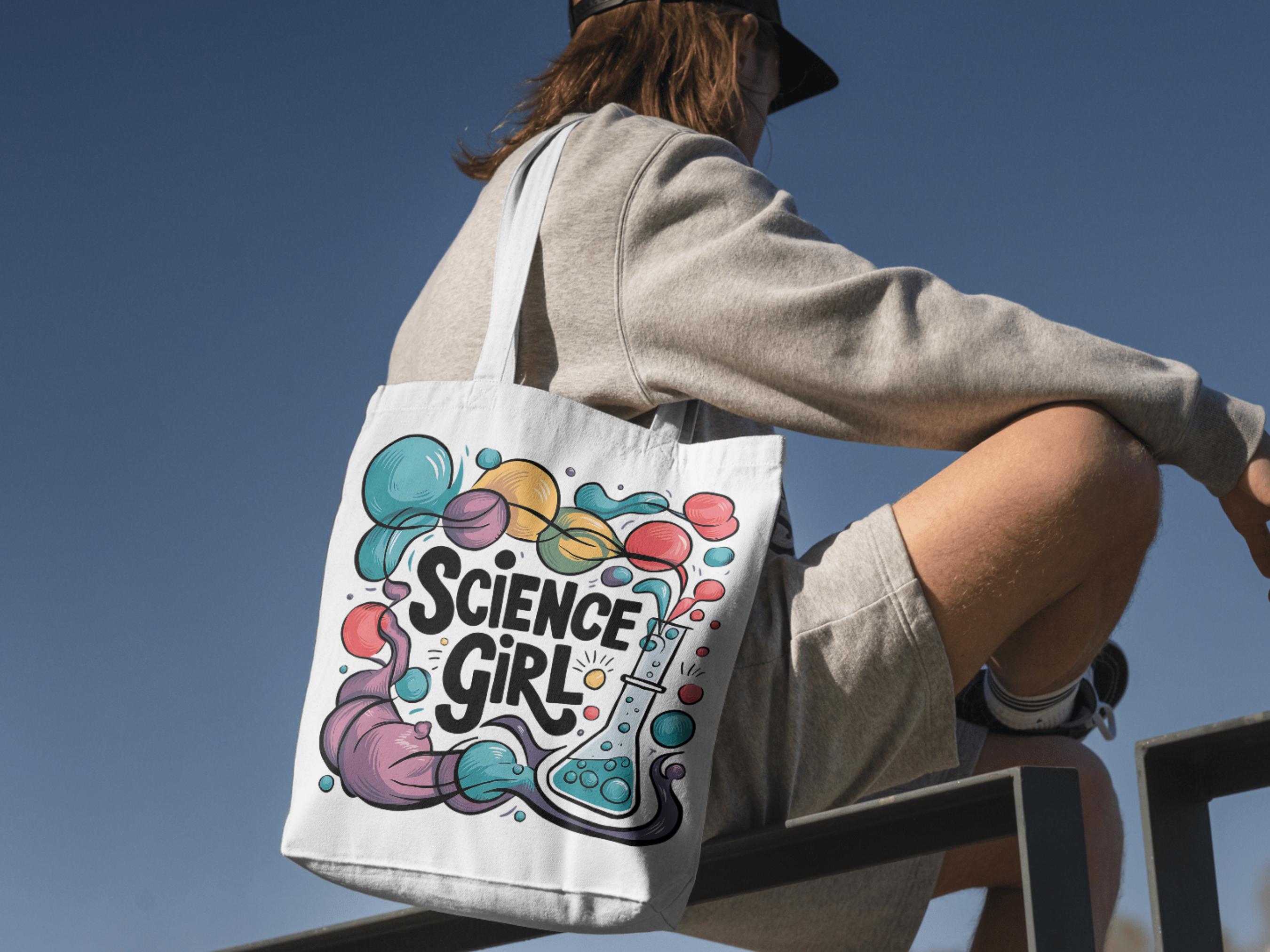 Science Girl PNG, Gift for Science Teacher, Science Aesthetic Png, Cool ...