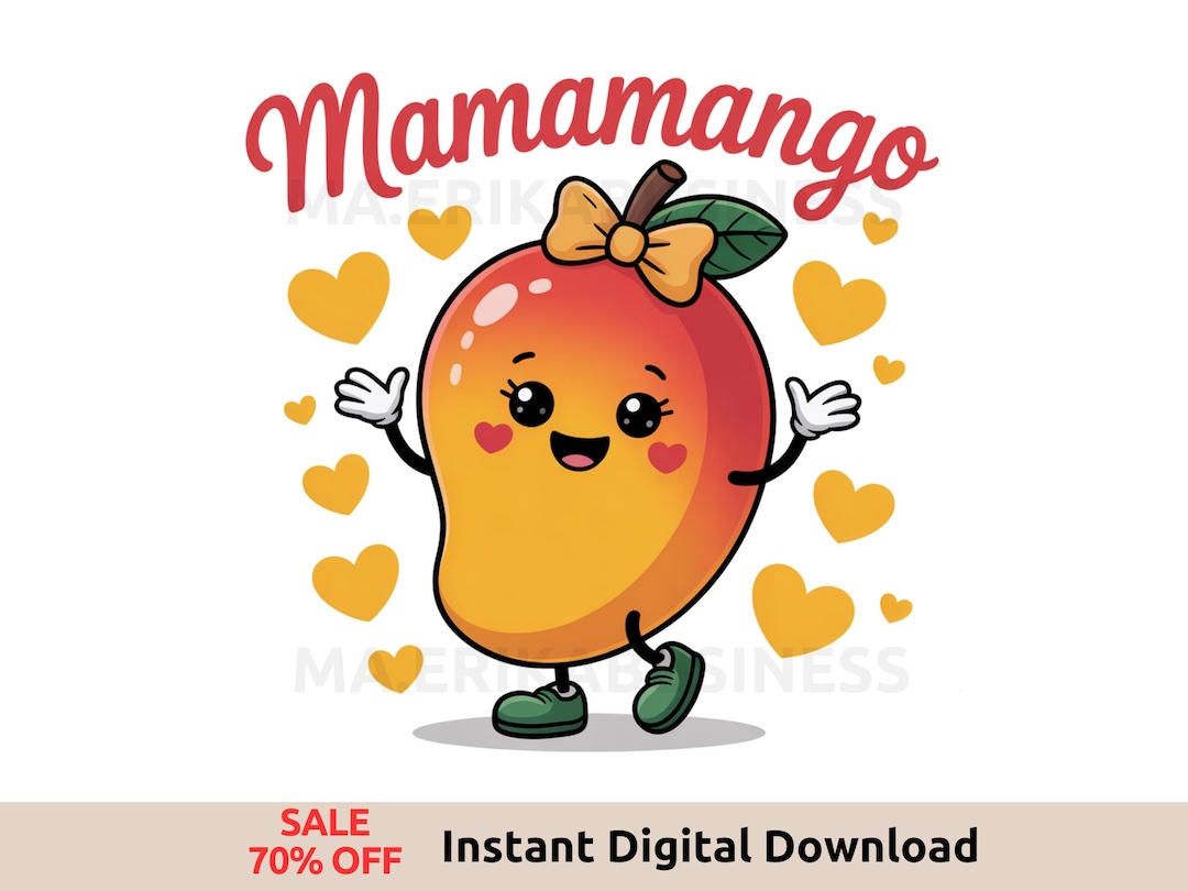 Mamamango PNG, Funny Mango Sublimation Design for Mom Shirts, National ...
