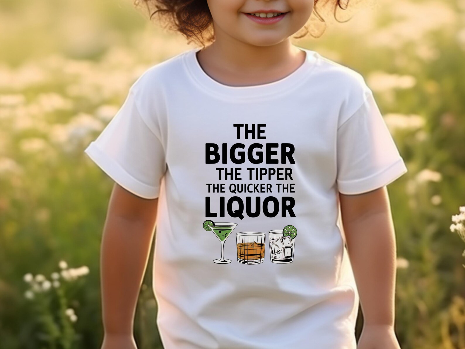 The Bigger the Tipper the Quicker the Liquor PNG, Funny Bar Humor ...