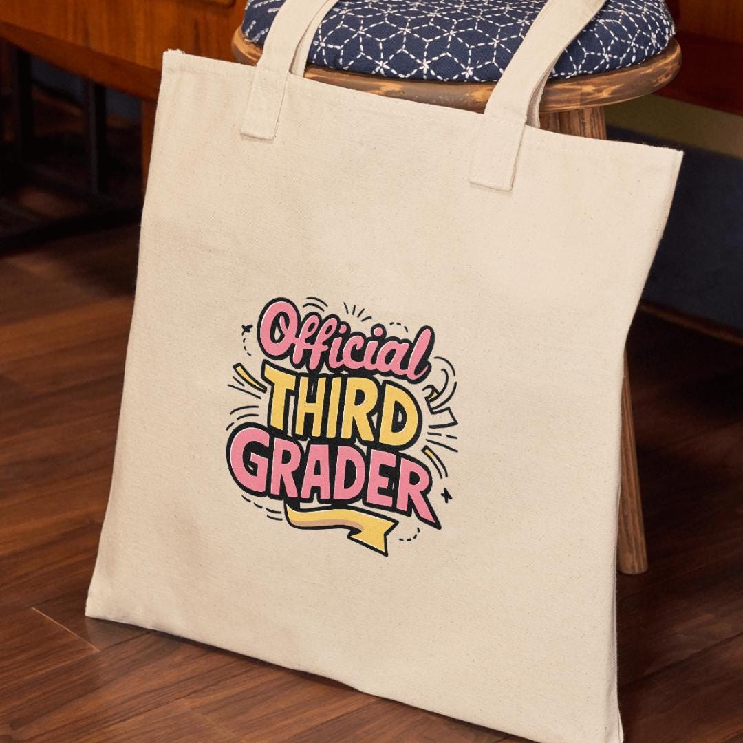 Official Third Grader PNG First Day of School Back to School Shirt ...