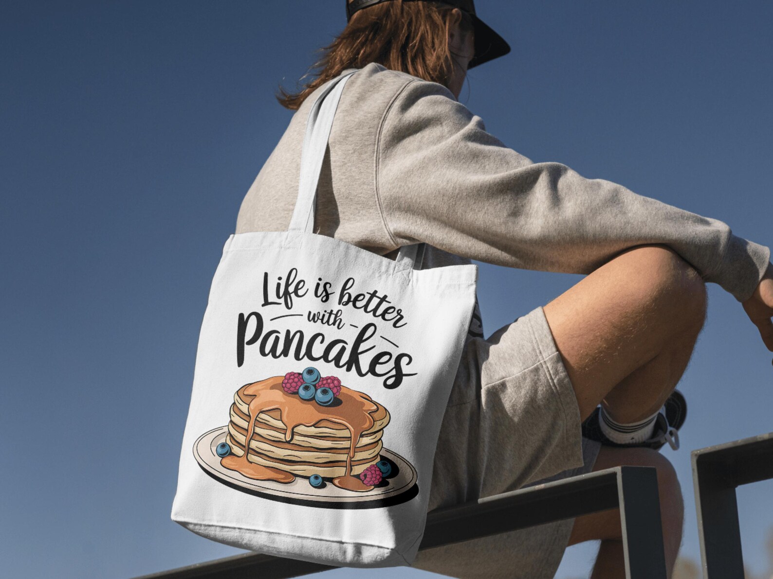 Life is Better With Pancakes PNG | Funny Breakfast Lover Sublimation ...