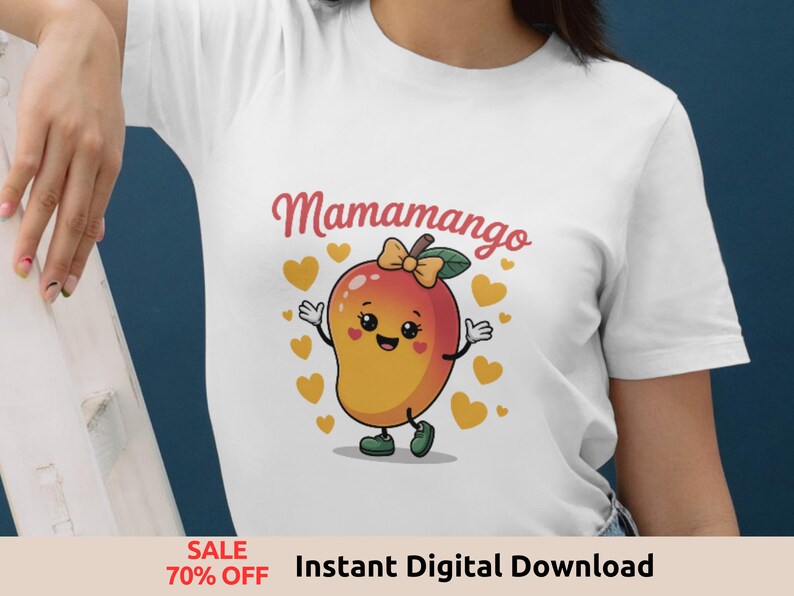 Mamamango PNG, Funny Mango Sublimation Design for Mom Shirts, National ...