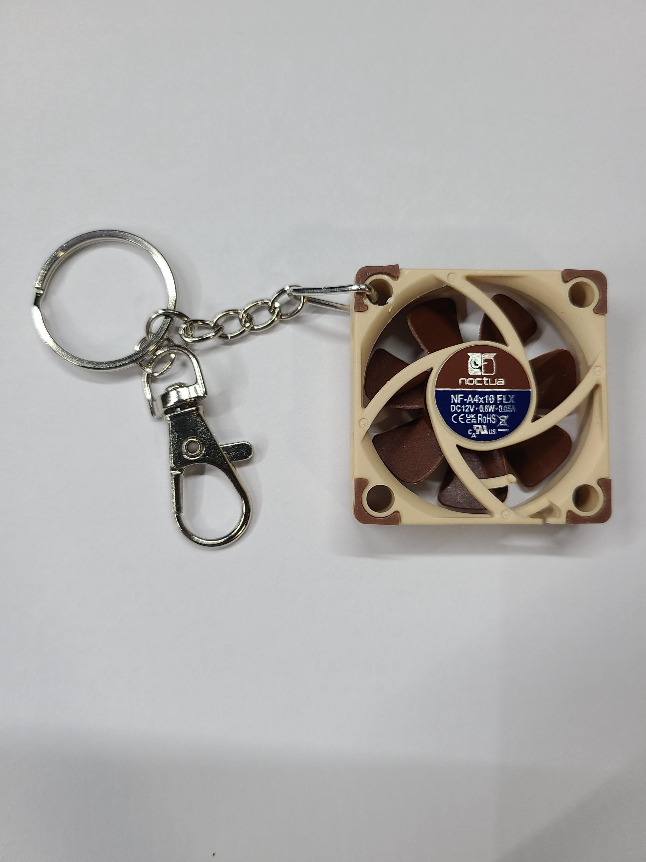 Noctua Novelty Fan Keychain - Etsy