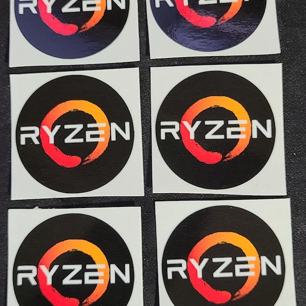 Amd Ryzen Sticker - Etsy