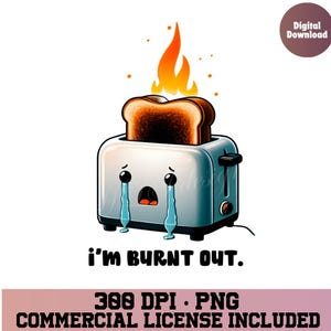 I’m Burnt Out Png, Mental Health Png, Mental Health Sublimation, Self ...
