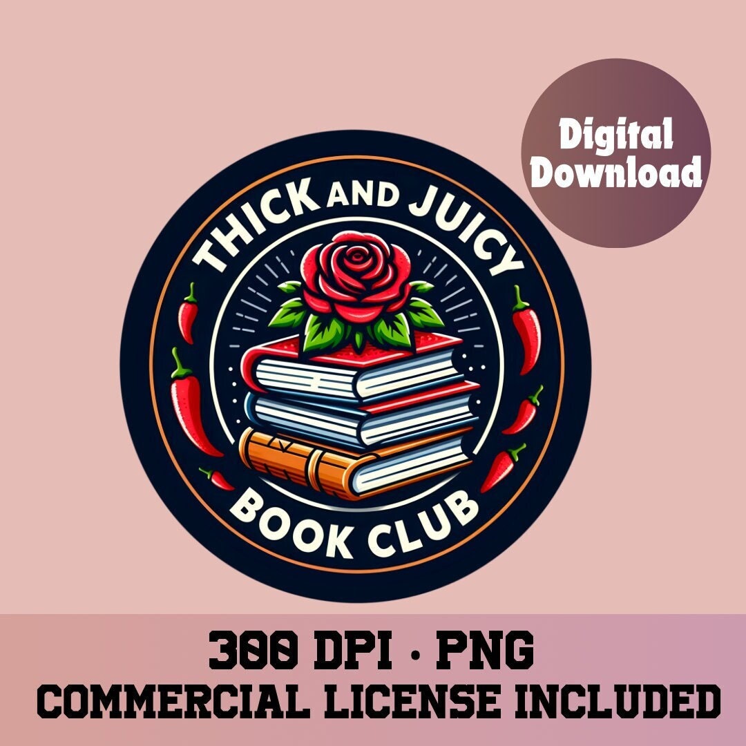 Spicy Reader Book Club, Smut Png, Vintage Retro Png, Bookclub Png ...