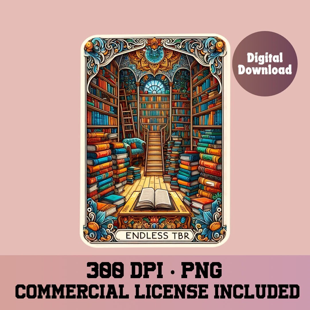 Endless TBR Png, Book Png, Bookclub Png, Books Png, Bookish Png ...