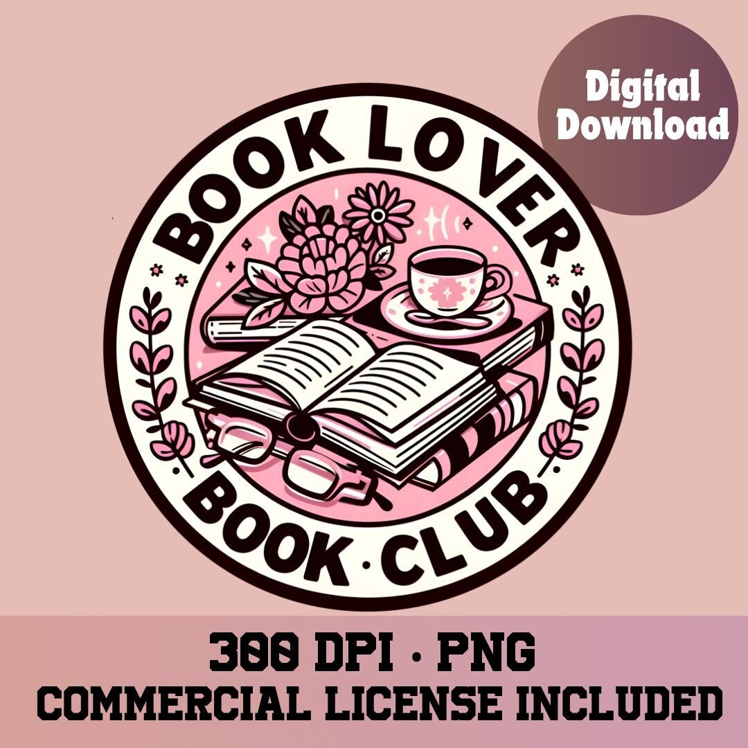 Book Lover Book Club, Book Png, Book Lover Png, Bookclub Png, Books Png ...
