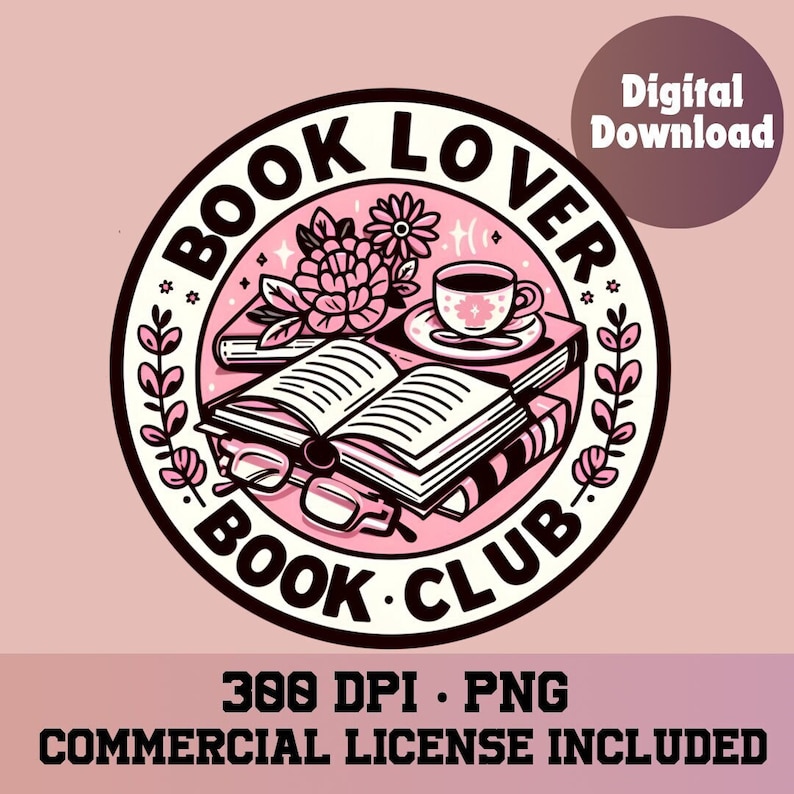 Book Lover Book Club, Book Png, Book Lover Png, Bookclub Png, Books Png ...