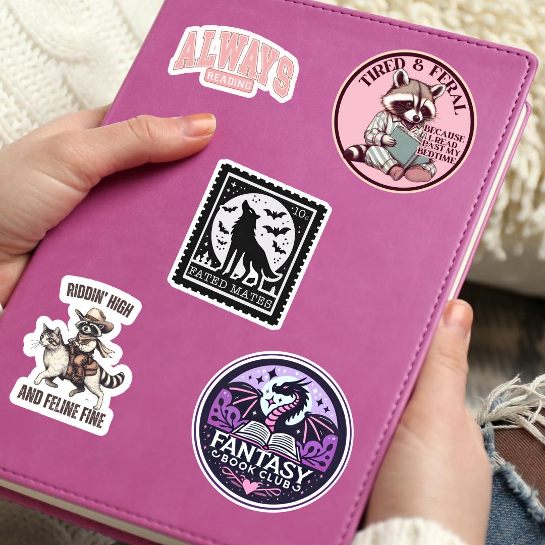Fantasy Book Club Png, Book Trope Stamp, Romantasy Png, Fantasy Png ...
