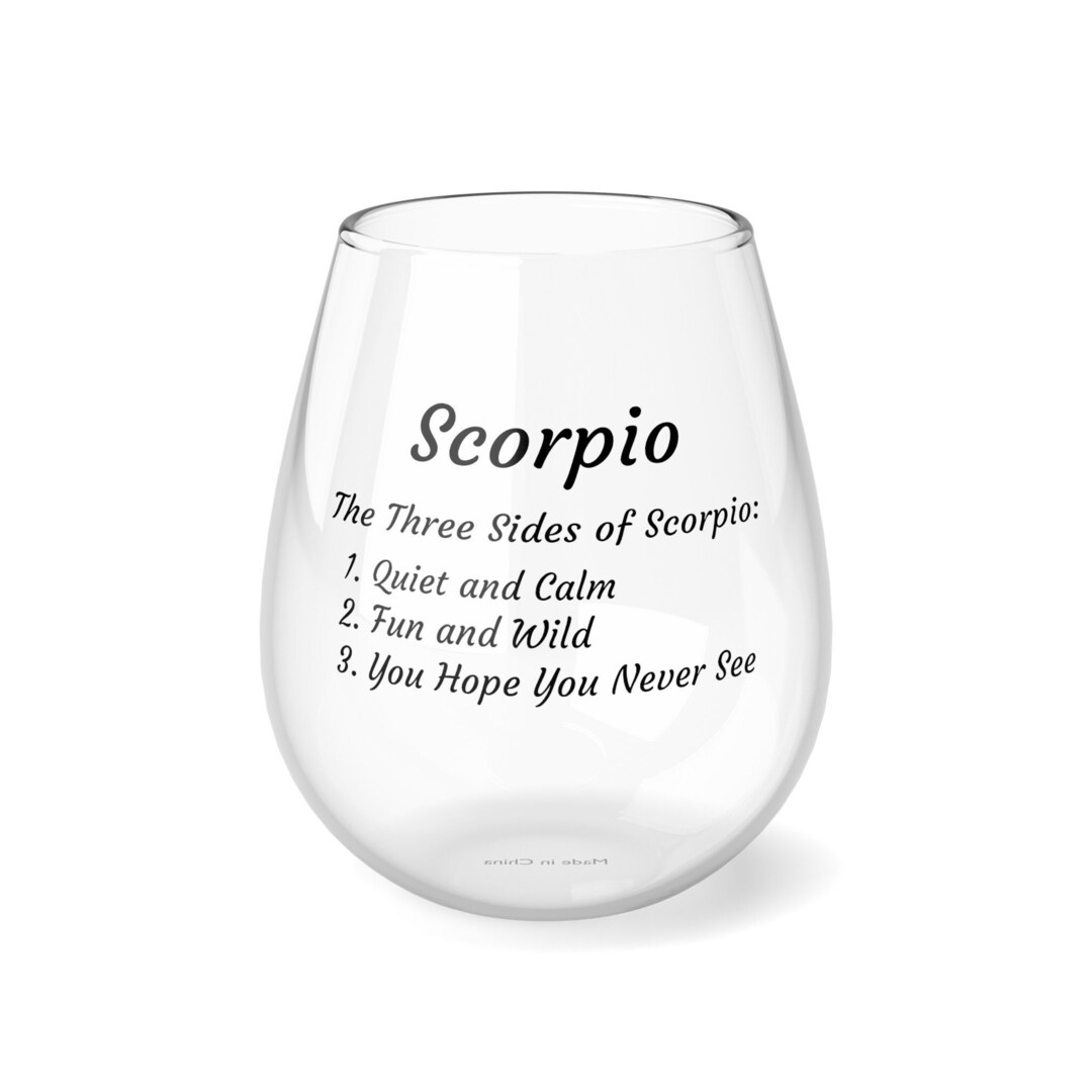 Scorpio: the Three Sides of Scorpio. 1. Quiet and Calm 2. Fun and Wild ...