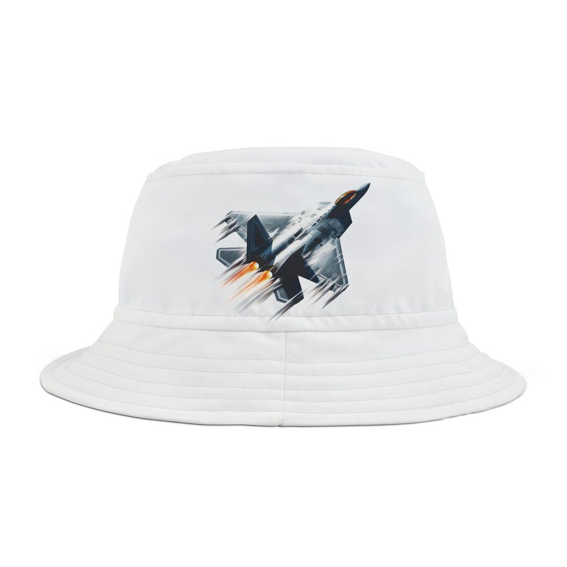 Abstract F-22 Raptor Fighter Jet Bucket Hat - Pilot, Military, Gift ...