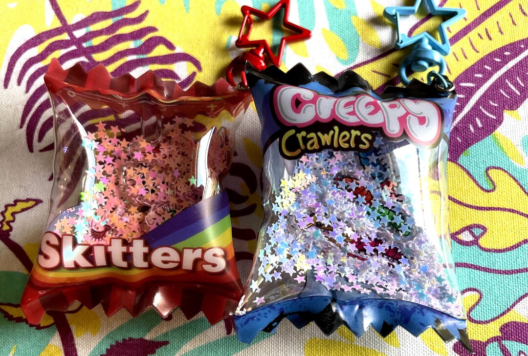 Bug Candy Shaker Charms | Skittles "skitters" | Trolli Crawlers "creepy ...