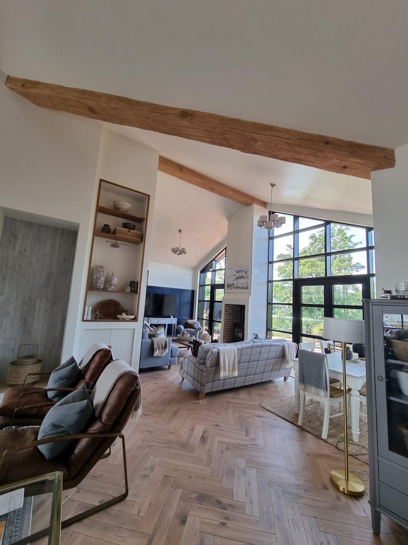 Faux Oak Beams // RSJ Covers // Ceiling Beams - Etsy