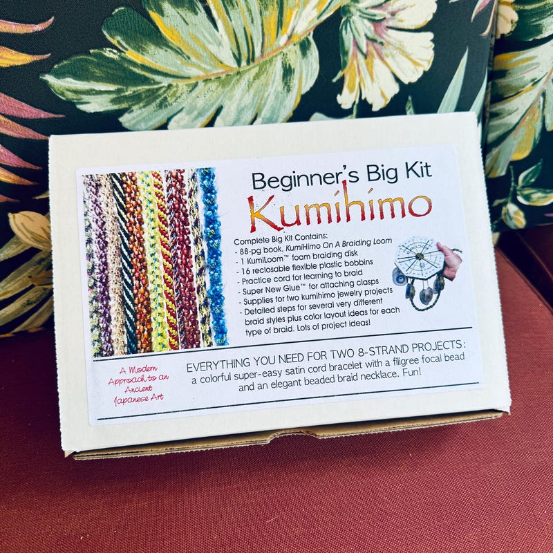 Kumihimo for Beginners - Etsy